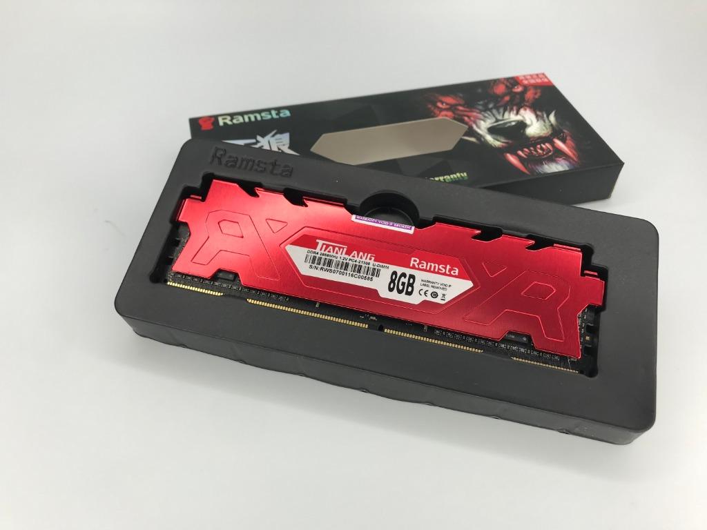 Ramsta (8GB DDR4 2666 MHZ) Sirius, Random Access Memory (Ram), Desktop ...