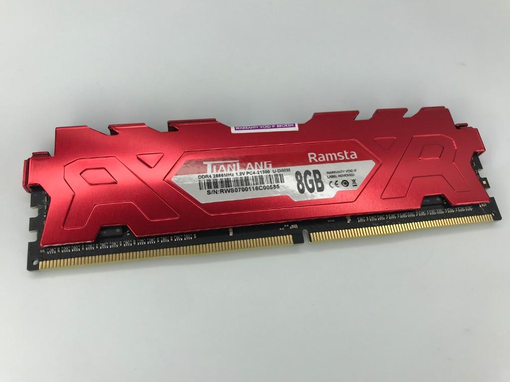 Ramsta (8GB DDR4 2666 MHZ) Sirius, Random Access Memory (Ram), Desktop ...