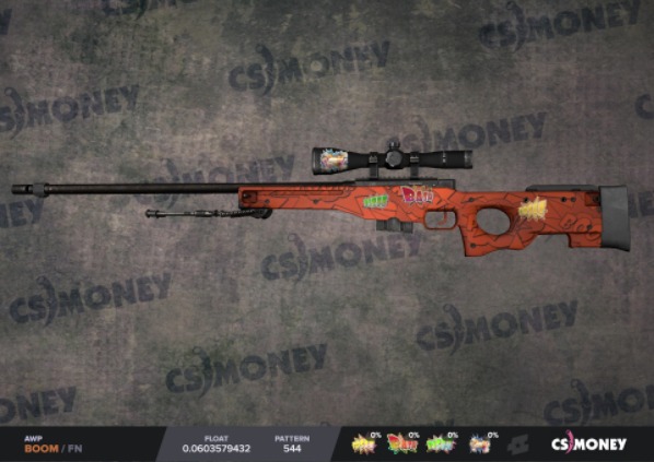 *RARE* AWP BOOM! FN CSGO, Video Gaming, Gaming Accessories, Game Gift ...