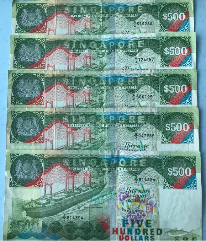 Rare Singapore Bank Notes...full of memories, Vintage & Collectibles ...