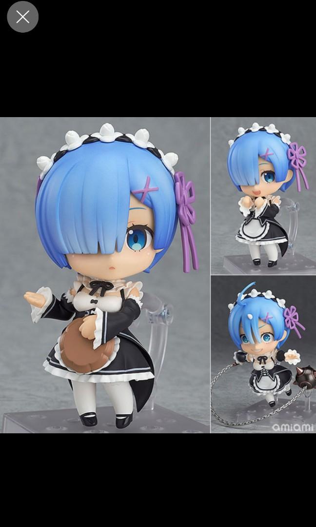 3 in 1 Re: Zero anime figurines/figures (Rem, Ram, Emilia), Hobbies ...