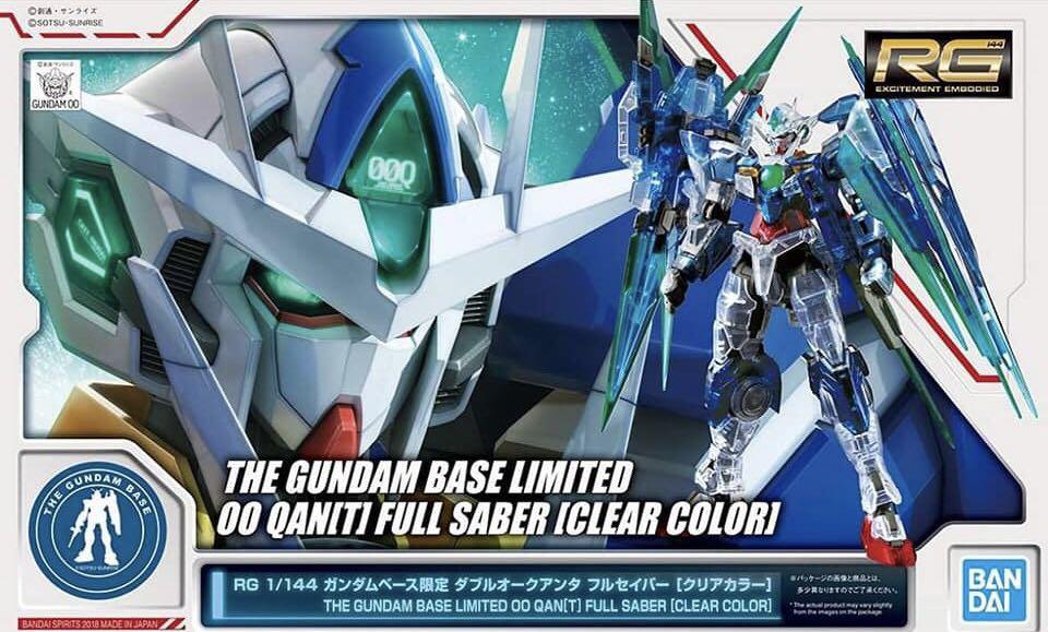 RG 00Q Gundam + Full Saber OOQ 全刃式零零Qan[T] 高達水貼 Gundam Decal, 興趣及遊戲, 玩具 ...
