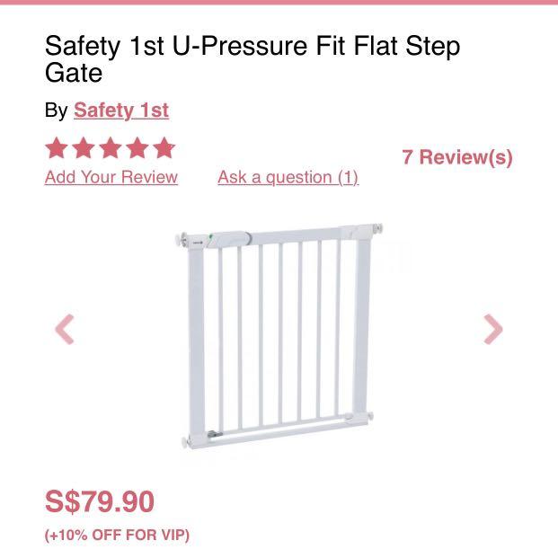 Safety 1st Gate, Babies & Kids, Baby Nursery & Kids Furniture, Bed ...
