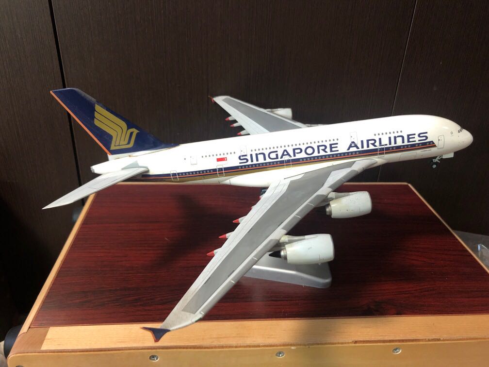 SIA A380 model plane 35cm, Hobbies & Toys, Memorabilia & Collectibles ...
