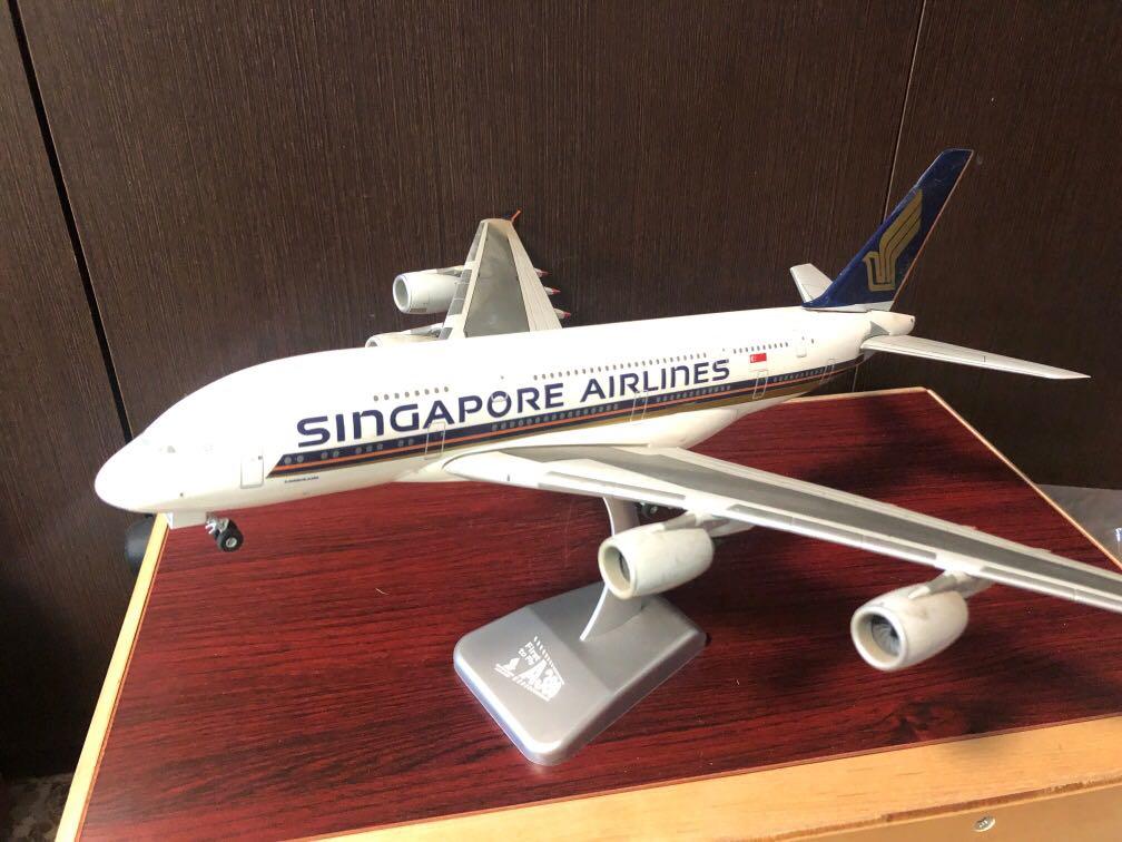 SIA A380 model plane 35cm, Hobbies & Toys, Memorabilia & Collectibles ...