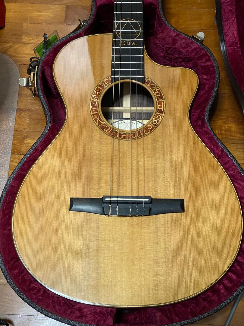 Taylor Jason Mraz 'Be Love' Signature Model Acoustic, Hobbies & Toys ...