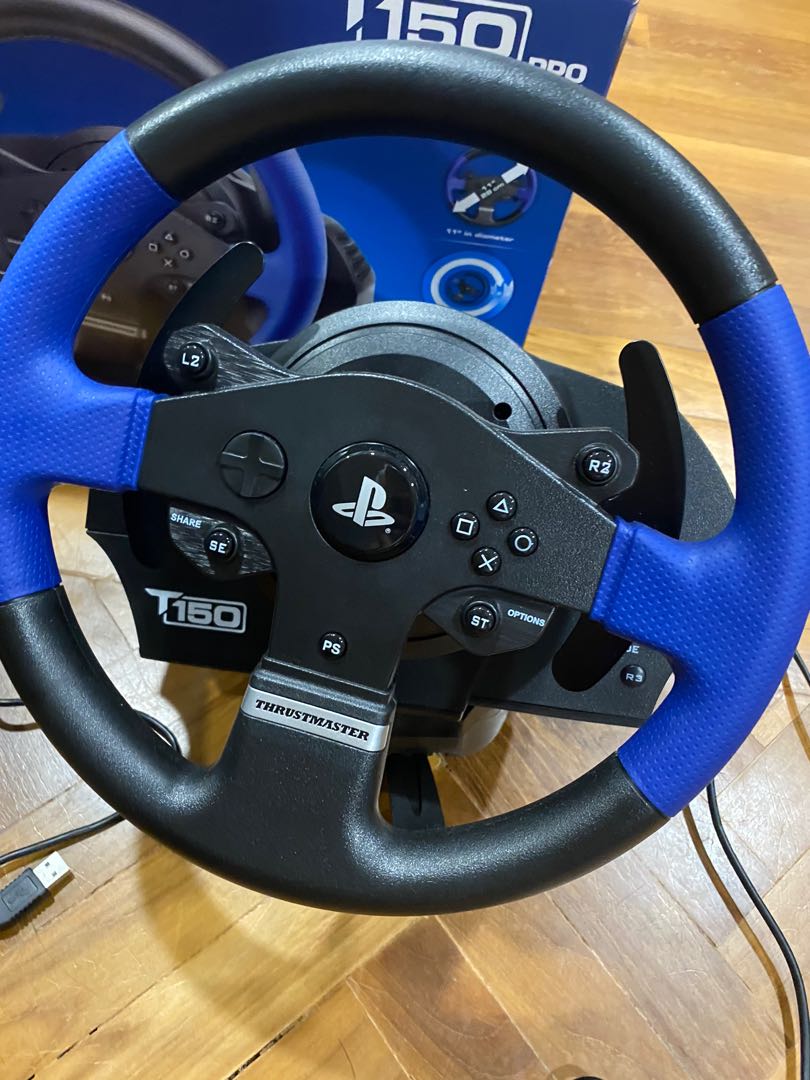 Thrustmaster T150 Pro With Pedals, Video Gaming, Gaming Accessories ...