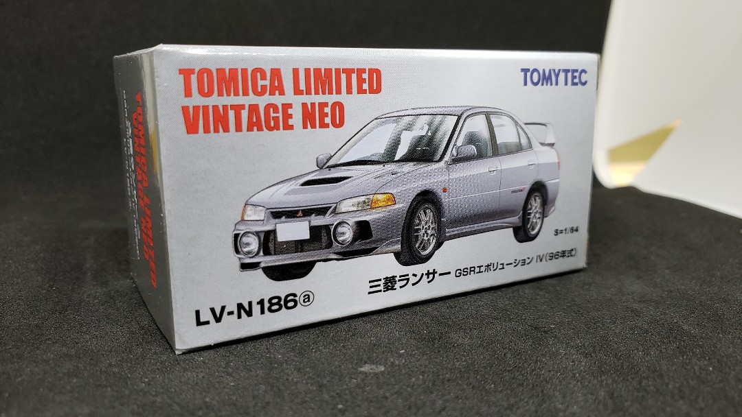 (日版) Limited Vintage NEO TLV Mitsubishi EVO 4, 興趣及遊戲, 收藏品及紀念品, 明星周邊 ...