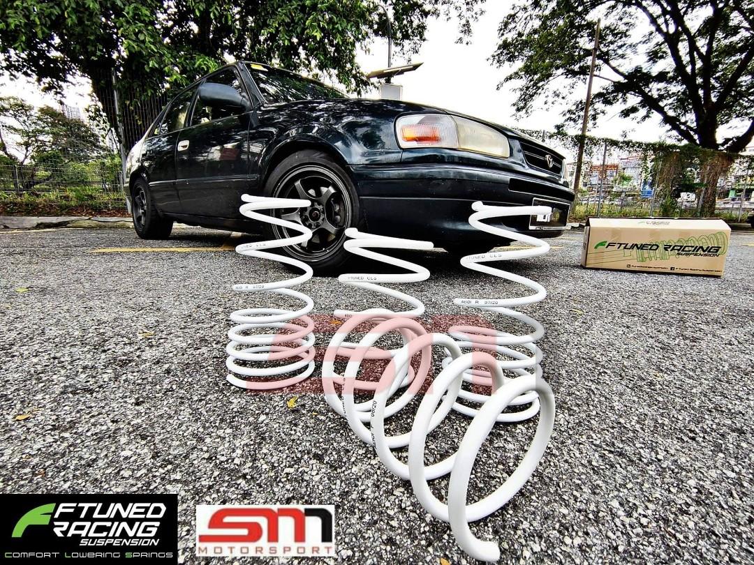 Toyota Corolla AE101 AE111 FTuned Racing CLS Sport Lowered Spring F ...