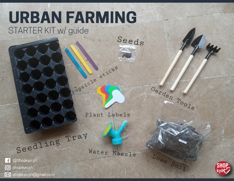 Urban Farming: Starter Kit, Furniture & Home Living, Gardening ...
