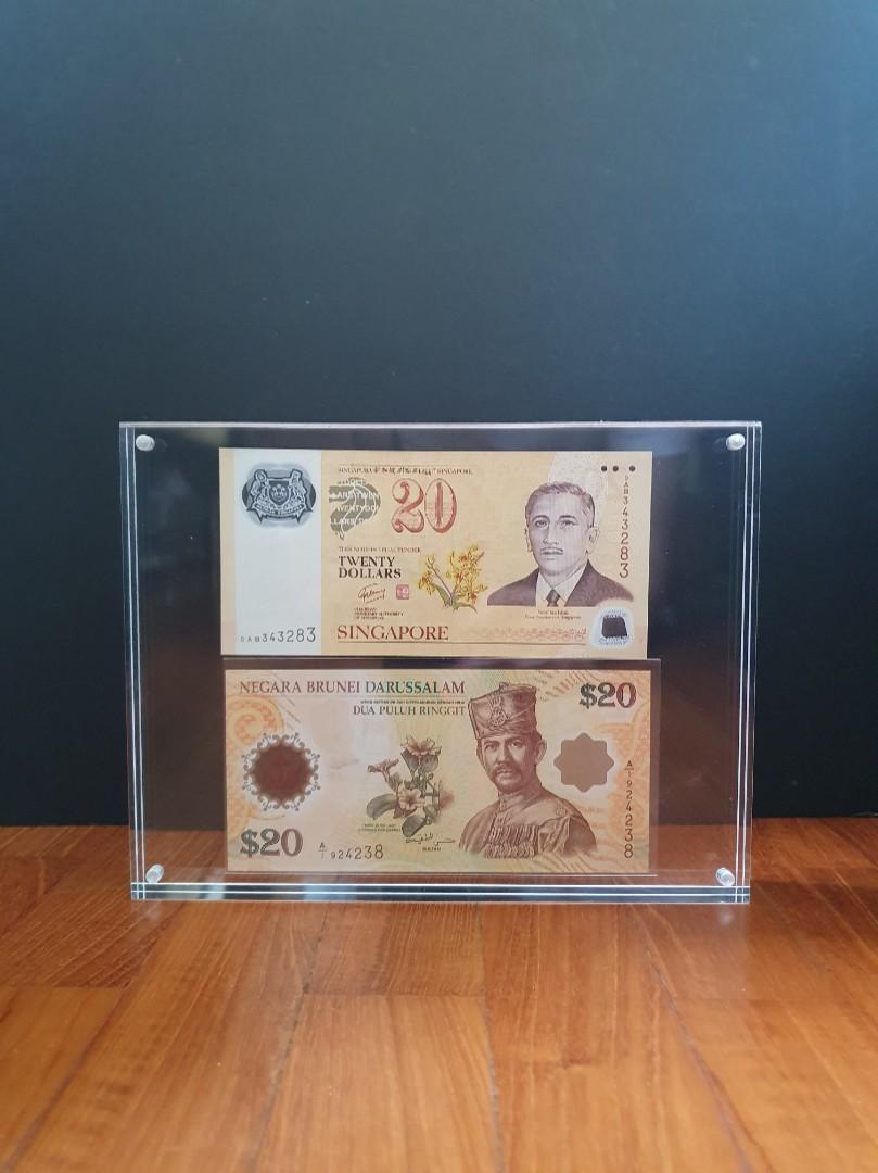 Various type of Acrylic magnetic photo frame display for your currency ...