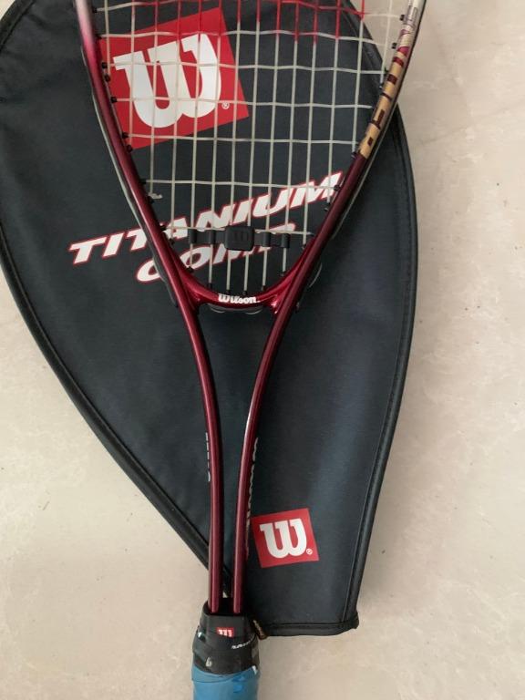 Wilson squash racket, Sports Equipment, Sports & Games, Racket & Ball ...
