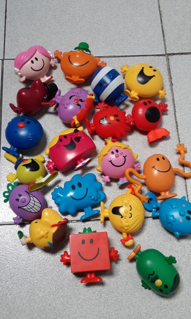 2017 McDonald's Mr. Men Little Miss Happy Meal toys complete full set ...
