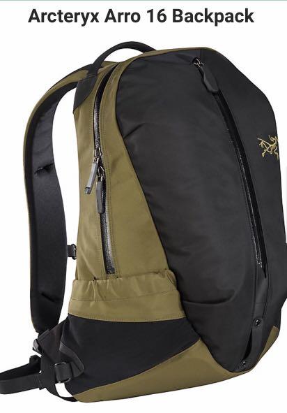 Arcteryx arro 16 backpack 背囊 背包 不死鳥, 男裝, 袋, 背包 - Carousell