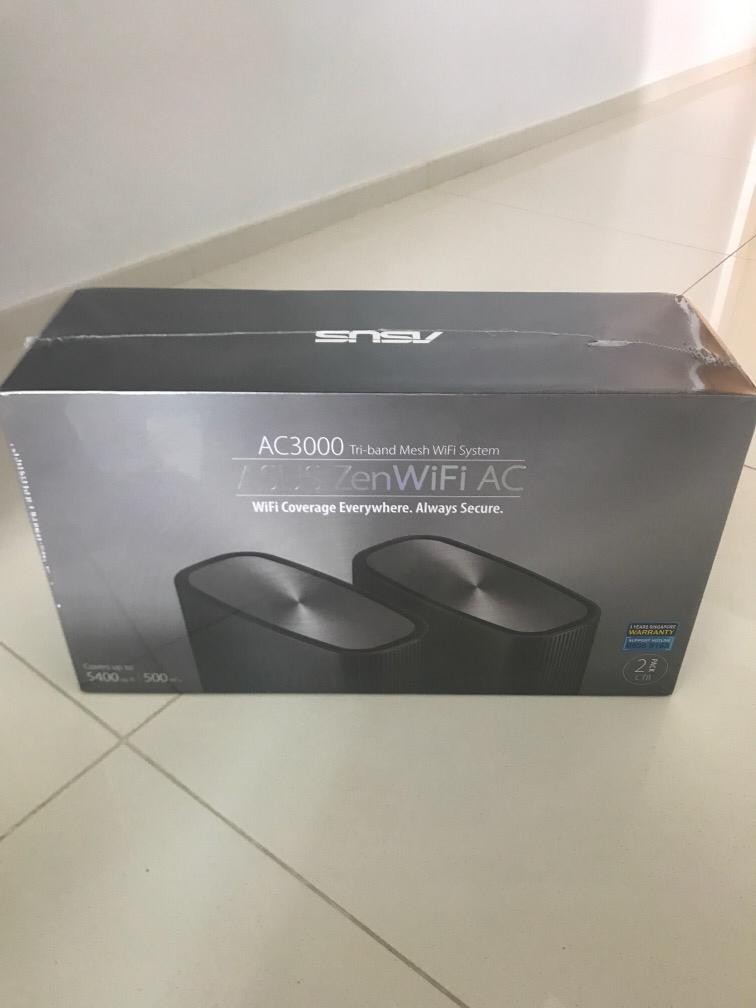 ASUS ZENWIFI AC3000 Mesh Router, Computers & Tech, Parts & Accessories, Networking on Carousell
