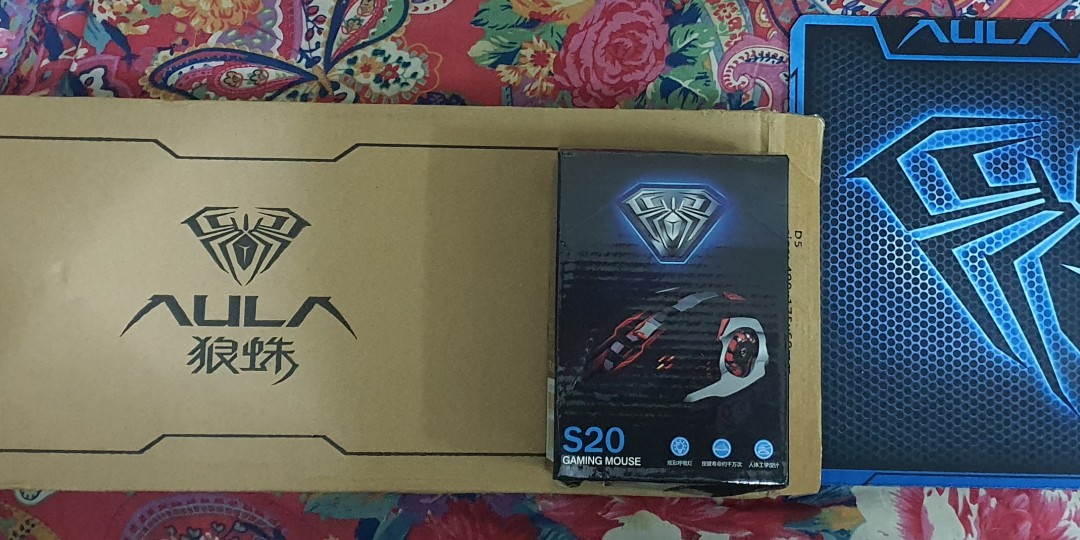 Aula RGB Gaming Mechanical Keyboard and Mouse, Computers & Tech, Parts ...