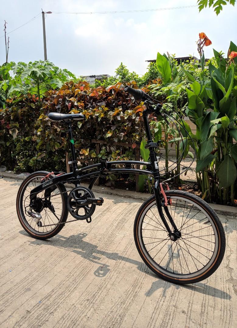 AUTHENTIC DOPPELGANGER FOLDING BIKE, Sports Equipment, Bicycles & Parts ...