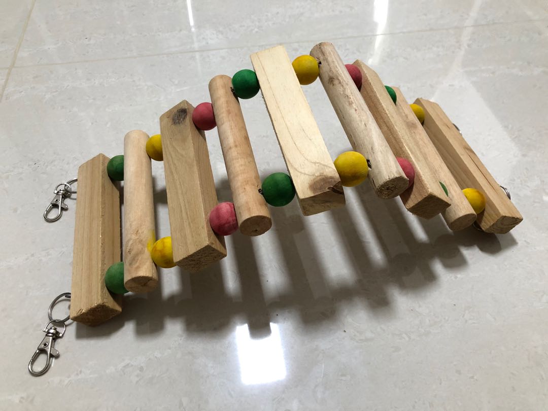 Bendy ladder bridge for birds, small mammals, Pet Supplies, For Small ...