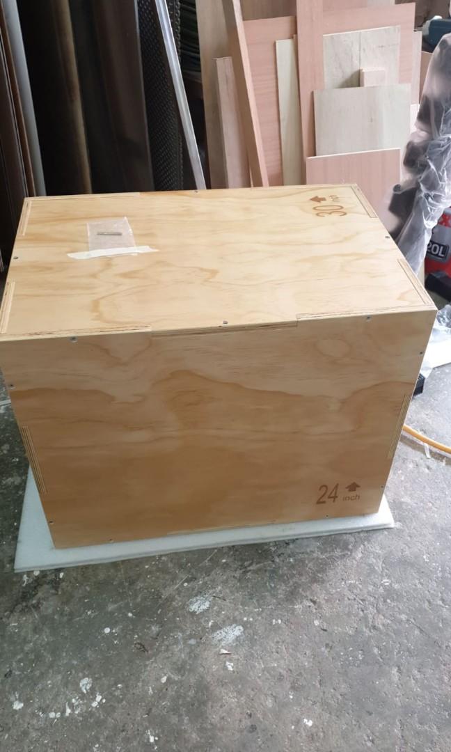 Box Jump TPE Wooden 4 Tier Plyo Prowler Sled Wheelbarrow Parachute ...