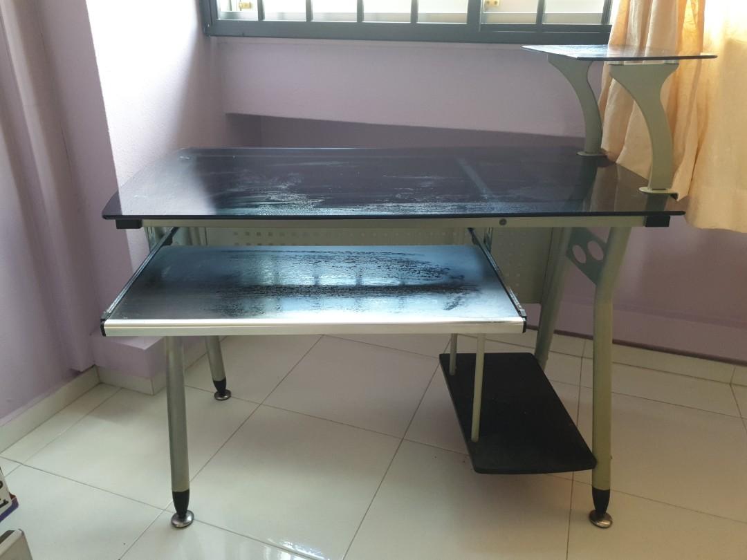 Computer Table, Furniture & Home Living, Furniture, Tables & Sets on ...