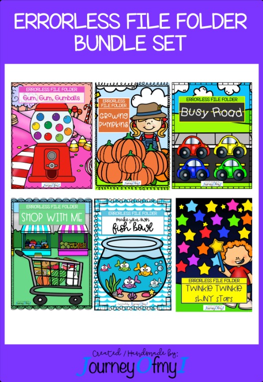 Errorless File Folder - Bundle Set, Hobbies & Toys, Books & Magazines ...