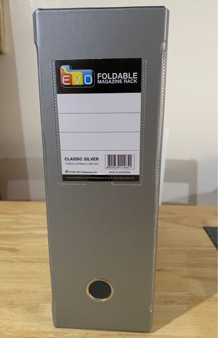 EVO Foldable Magazine Rack, Furniture & Home Living, Cleaning ...