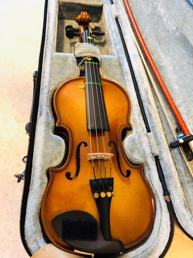 Excellent condition Violin 1/10 size, Hobbies & Toys, Music & Media ...