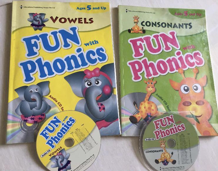 Fun with phonics (vowel and consonants), Hobbies & Toys, Books ...