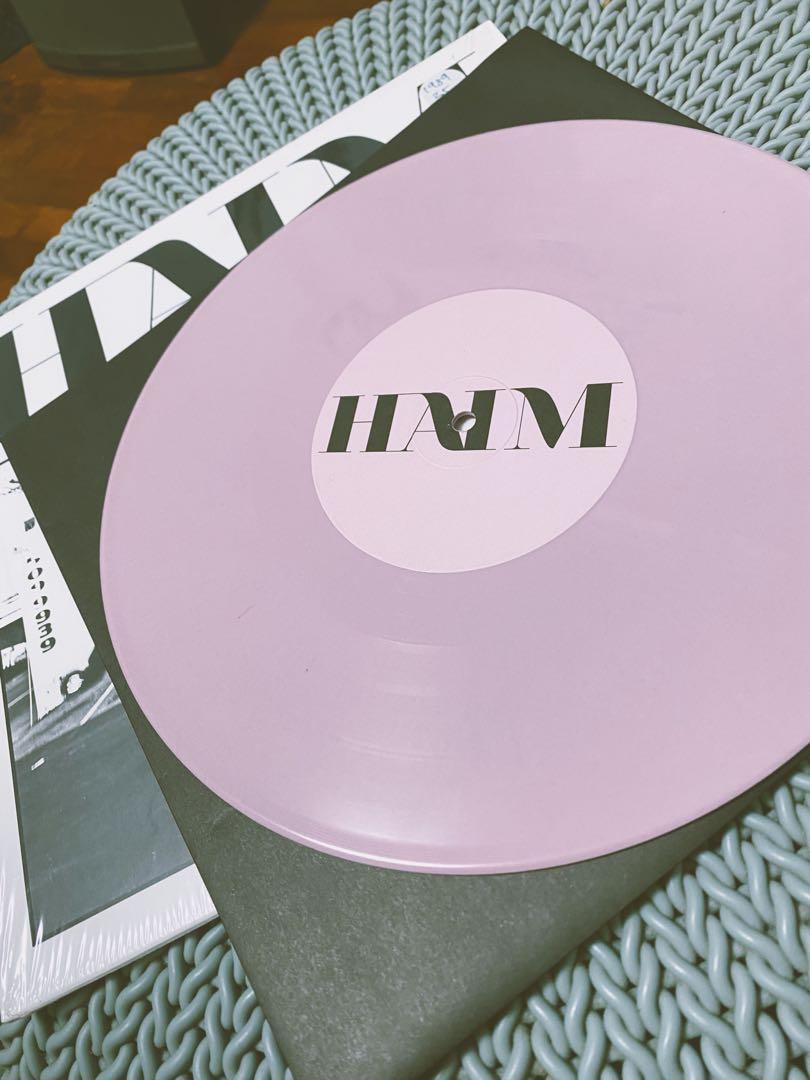 HAIM - Falling 10” Limited Edition Pink Vinyl LP, Hobbies & Toys, Music ...