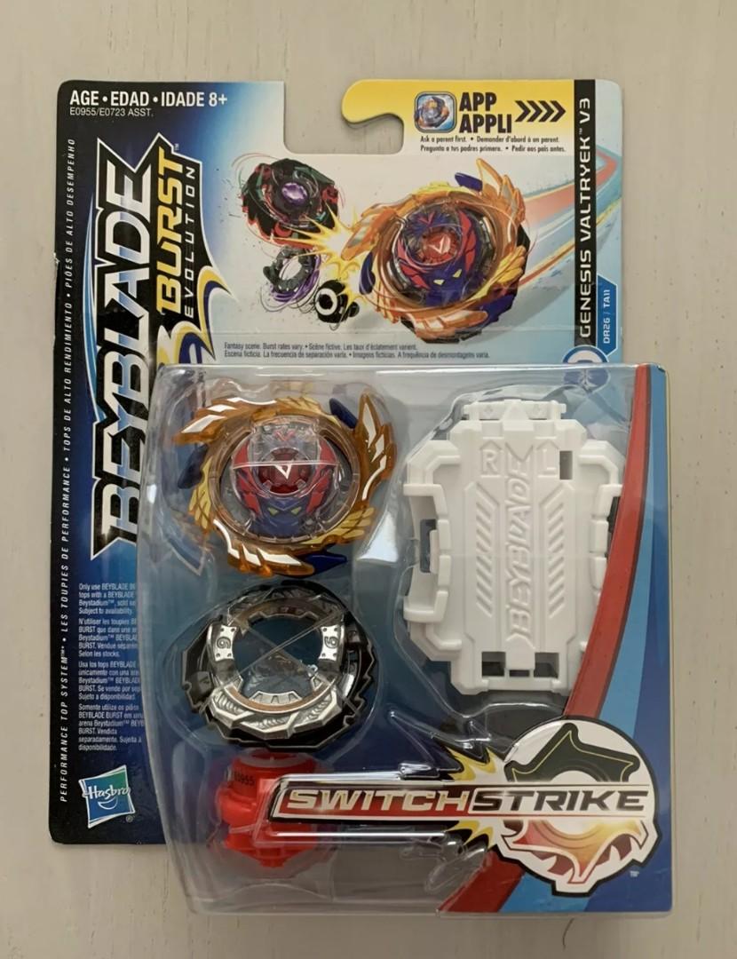Hasbro Beyblade Burst Evolution SwitchStrike Starter Pack Genesis ...