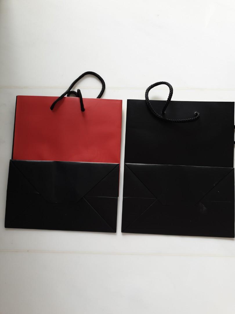 Hotel Paper Bags Carriers, 3 designs colours, Hobbies & Toys ...