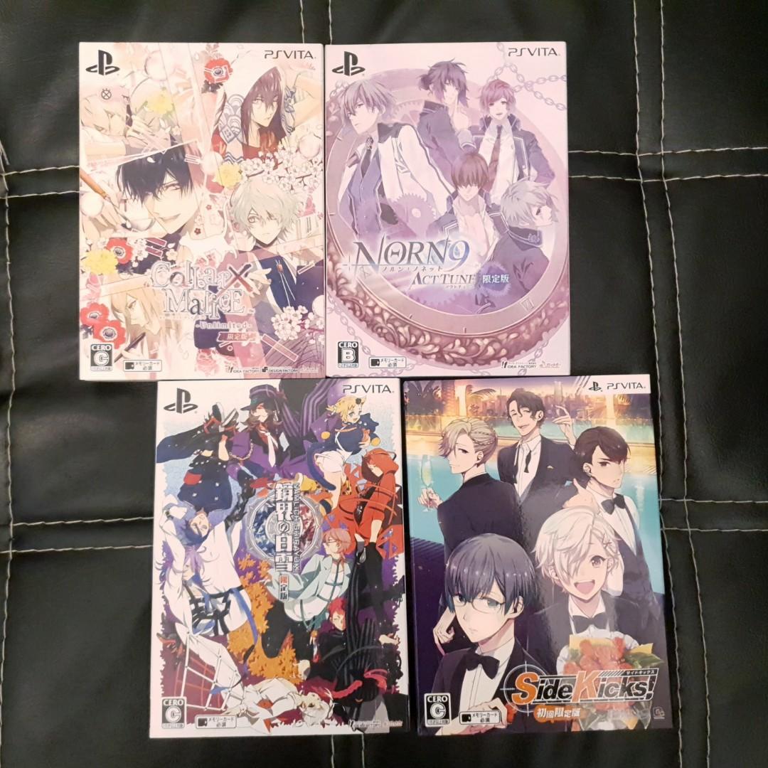 Japanese Otome Games Psvita Video Gaming Video Games Playstation On