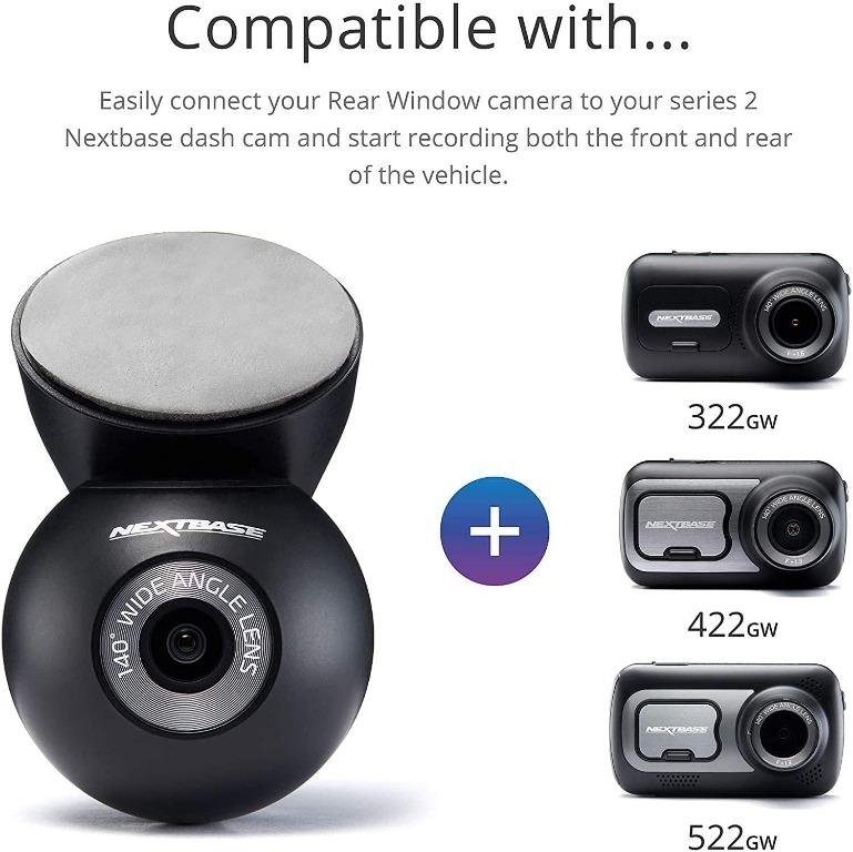 NEXTBASE DASH CAMS REAR WINDOW CAMERA, Photography, Cameras on Carousell
