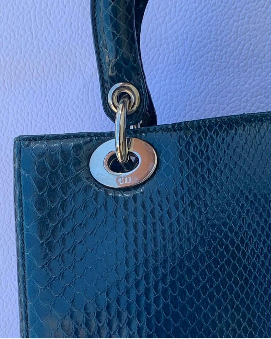 Lady dior snake skin on Carousell