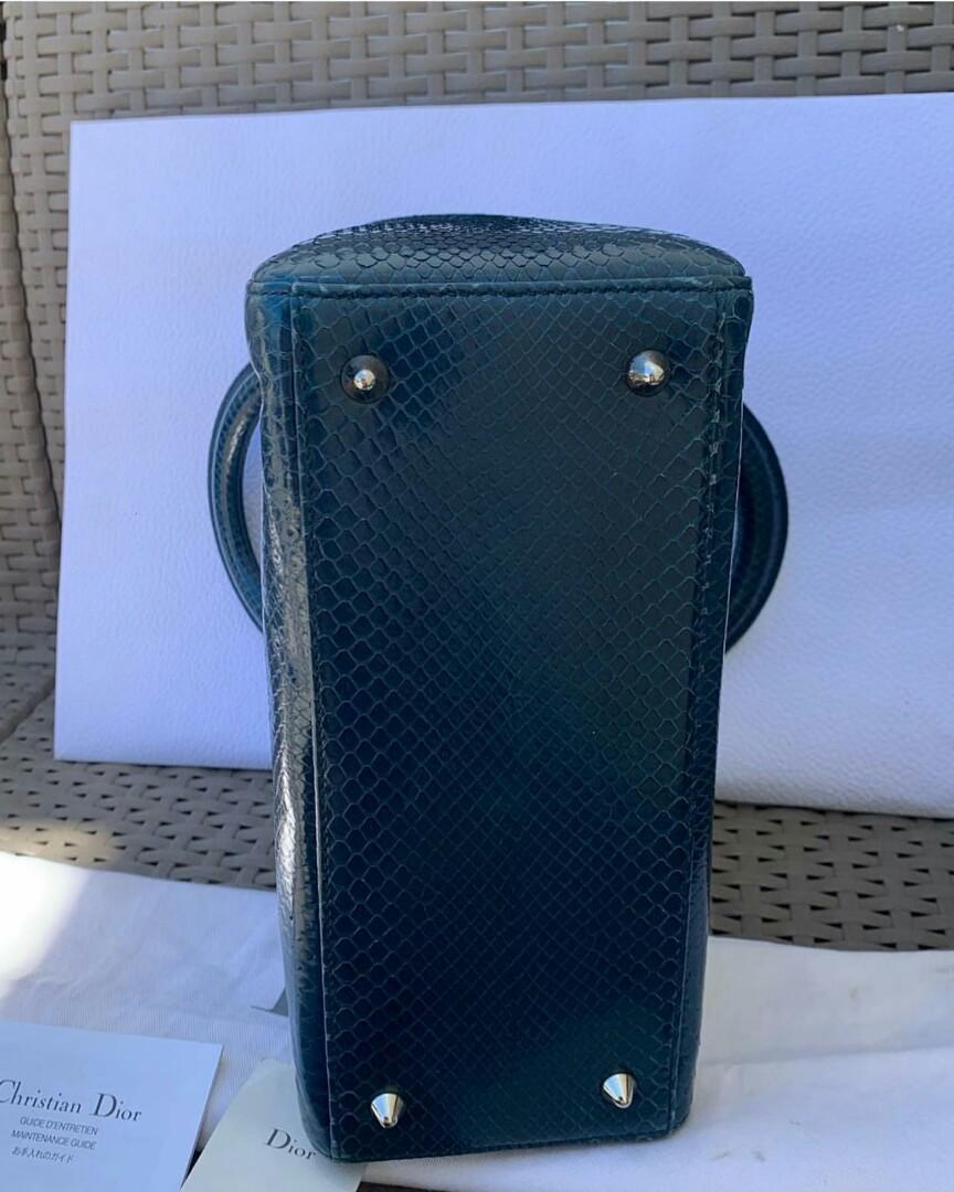 Lady dior snake skin on Carousell