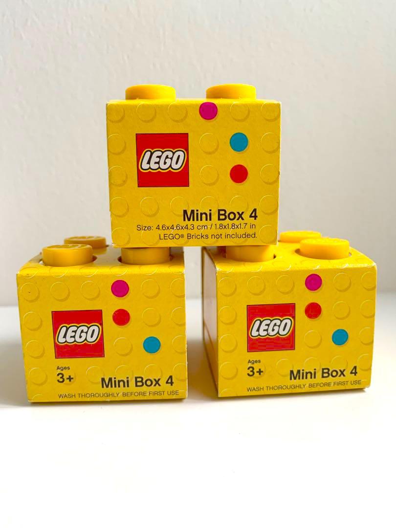 Lego Mini Box 4. Various colours, Hobbies & Toys, Toys & Games on Carousell