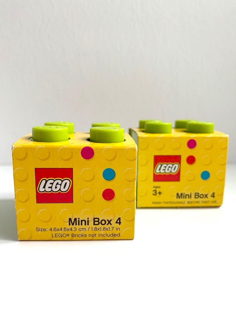 Lego Mini Box 4. Various colours, Hobbies & Toys, Toys & Games on Carousell