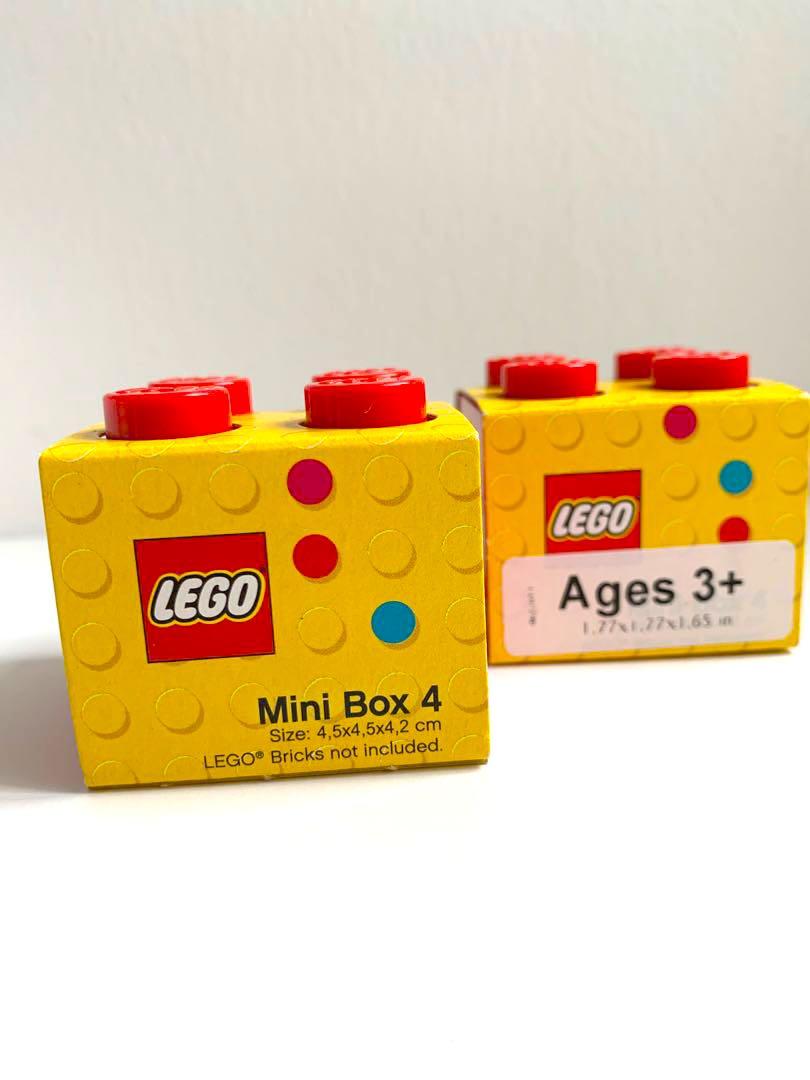 Lego Mini Box 4. Various colours, Hobbies & Toys, Toys & Games on Carousell