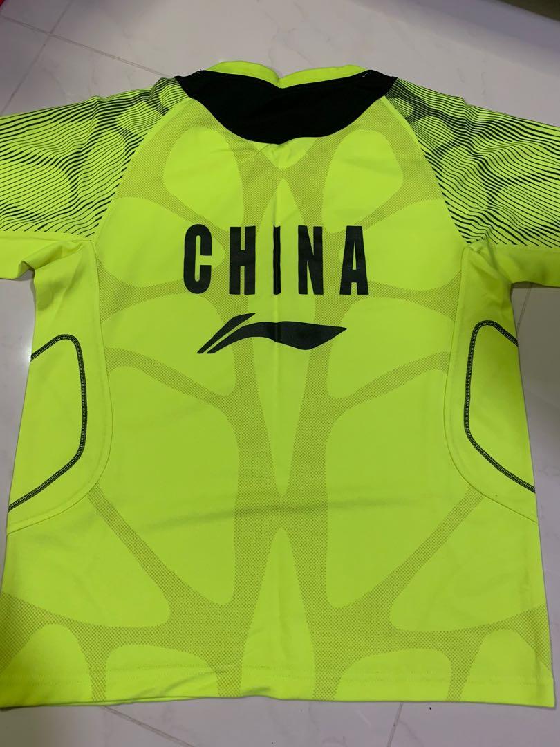 Li-ning china badminton shirt, Men's Fashion, Activewear on Carousell