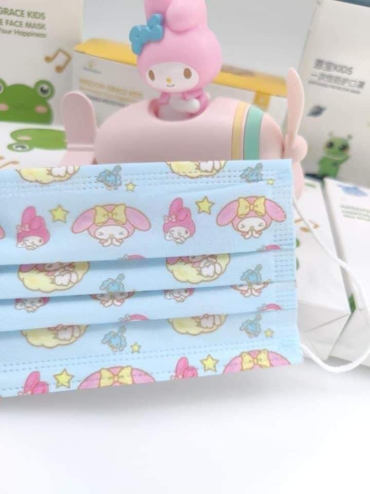 Little Twin Star/Hello Kitty /Melody Adult 3ply Disposable Mask ...