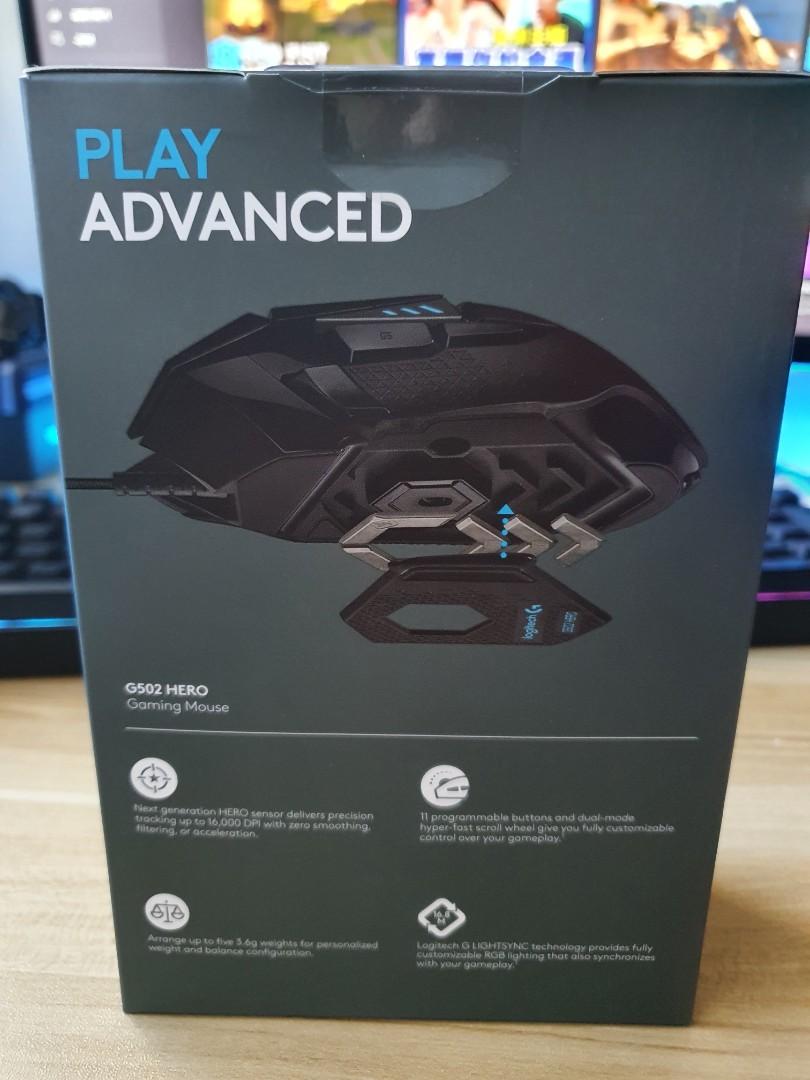 Logitech G502 HERO, Computers & Tech, Parts & Accessories, Computer ...