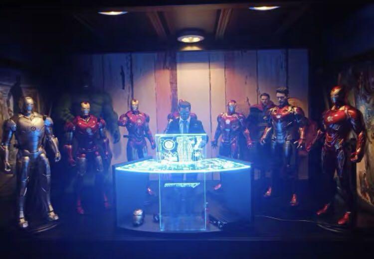 MARVEL AVENGERS TOYSBOX TONY STARK IRON MAN WORKSHOP WORK DESK NON SHF ...