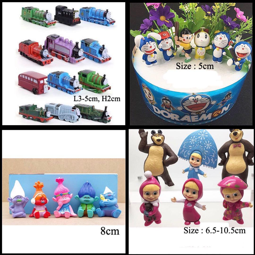 New thomas train doraemon dora explorer Transformer Robot cake topper ...