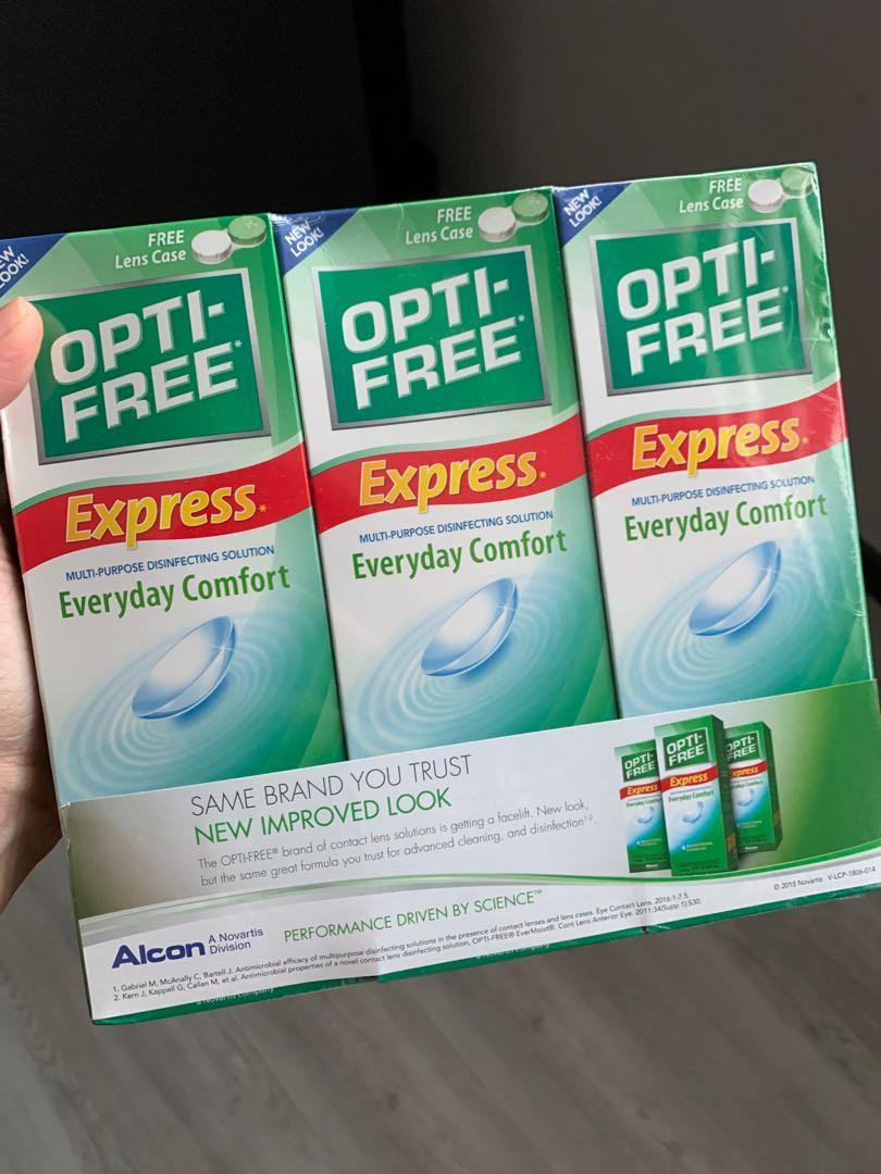 OptiFree Contact Lens Solution, Beauty & Personal Care, Face, Face Care ...