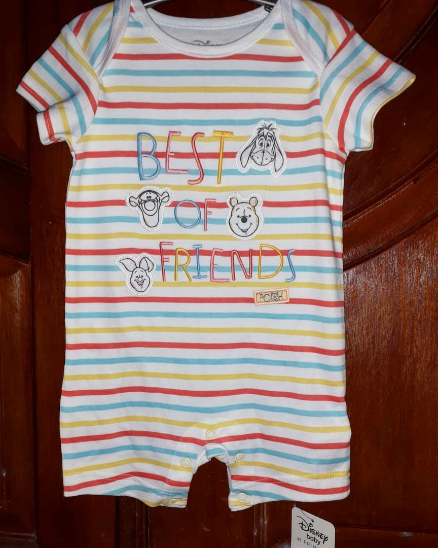 Original Primark X Disney Winnie The Pooh Romper Baby / Kids, Bayi ...