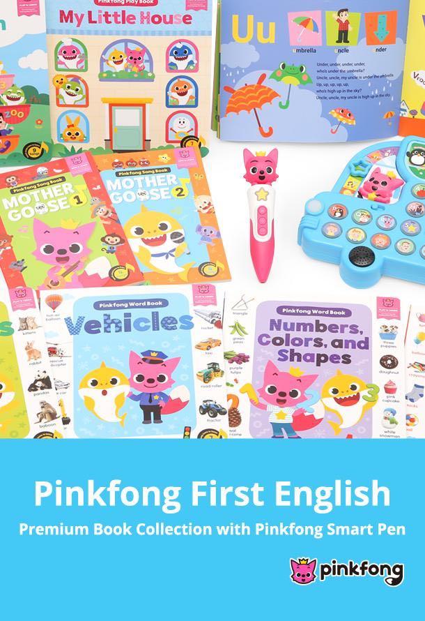 Pinkfong First English-Premium Book With Smart Pen, 兒童＆孕婦用品, 嬰兒玩具 ...