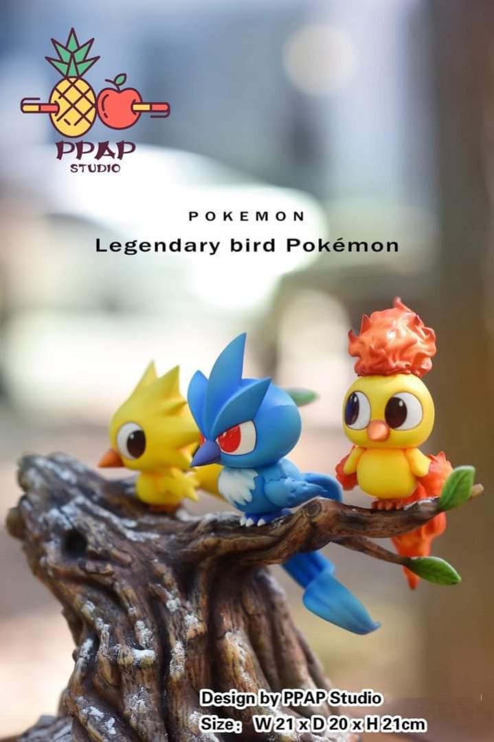 [PO] PPAP STUDIO Pokemon Statue Legendary Birds Moltres Articuno Zapdos ...