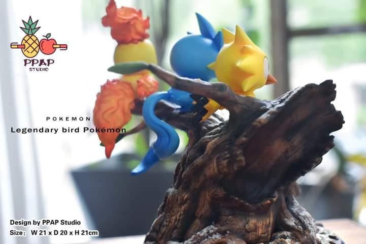 [PO] PPAP STUDIO Pokemon Statue Legendary Birds Moltres Articuno Zapdos ...