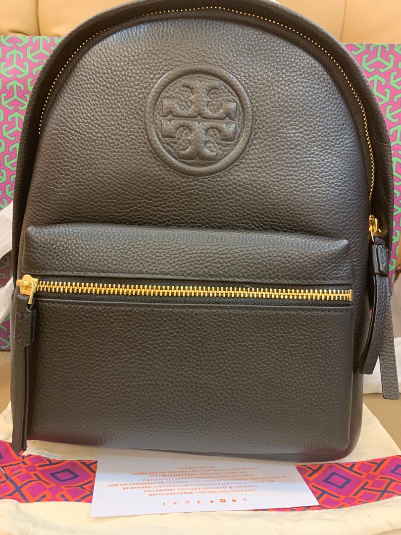 Ready Stock Authentic Tory Burch Perry bombe small backpack, Women's ...