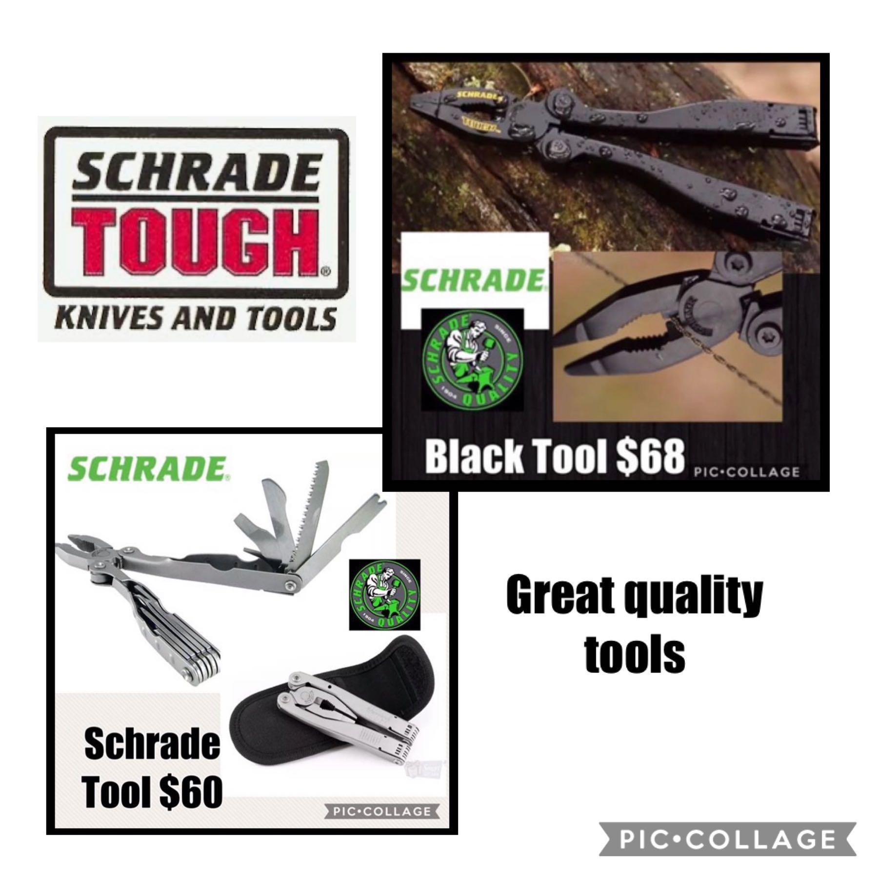 Schrade Multi Tool - Silver & Black, Sports Equipment, Bicycles & Parts ...